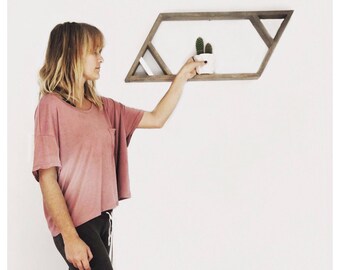 Geometric shelf | Etsy