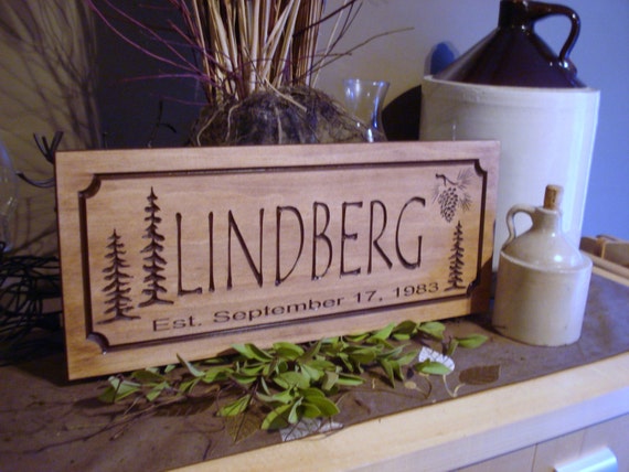 Items similar to Rustic Family Name Sign Welcome Signs Family ...