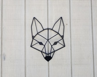Geometric fox | Etsy