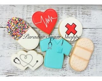 Doctor cookies | Etsy