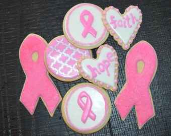 Cancer cookies | Etsy