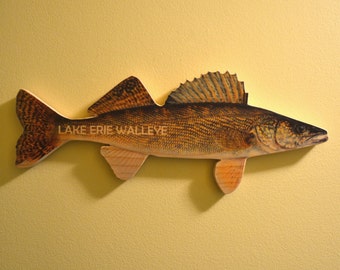 Walleye wall art | Etsy