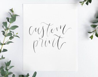 Calligraphy quote | Etsy