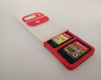 Nintendo Switch Cartridge and Micro SD Holder Game Case 3D