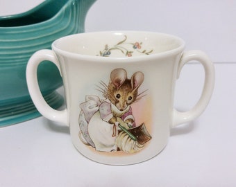 Double handle cup | Etsy