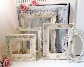 Shabby chic frame | Etsy