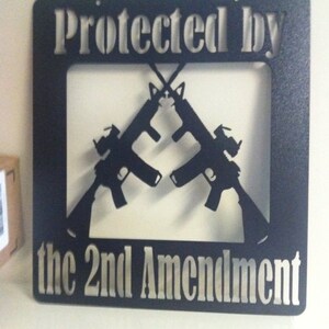 2nd amendment sign | Etsy