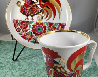 Russian tea cup | Etsy