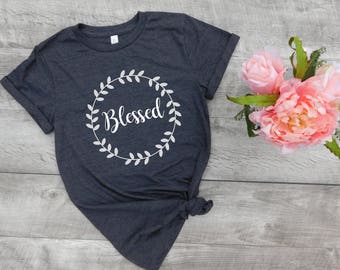 Blessed shirt | Etsy