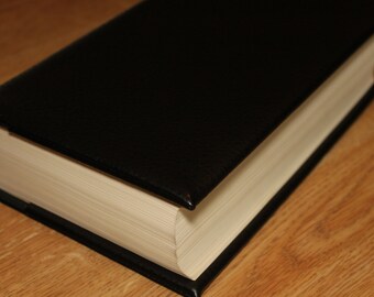 Leather book cover | Etsy