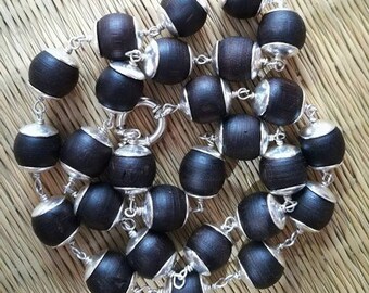 Tulsi Tulasi Natural Round Best Quality Wood Beads 6mm 10