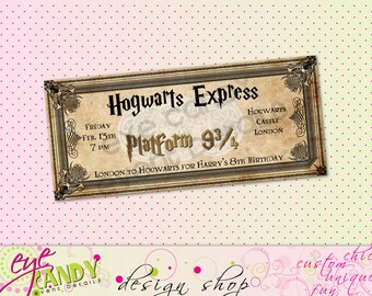 Harry Potter Inspired Hogwarts PRINTABLE NAME TAGS