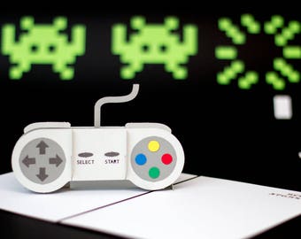 Video game card | Etsy