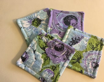 Fabric coasters | Etsy