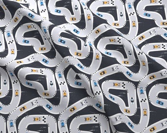 Race car fabric | Etsy