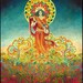 Dryad Forest Nymph Goddess Pagan Psychedelic Art 8x10 Print