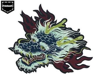 Dragon patch | Etsy