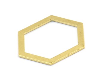 Brass hexagon | Etsy