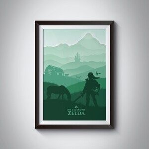 Zelda poster | Etsy