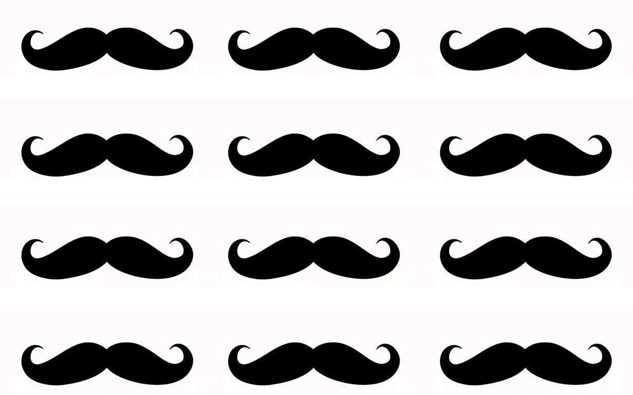 30 Mustache Stickers Mustache Decal Little Man Birthday Kid