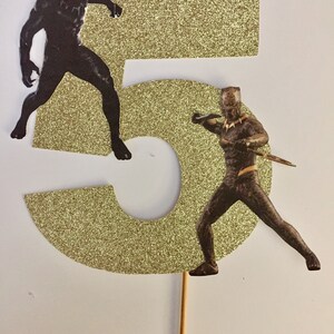 Panther cake topper | Etsy