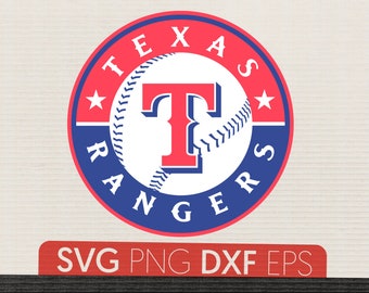 Texas rangers svg | Etsy