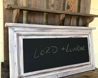 Rustic chalkboard | Etsy