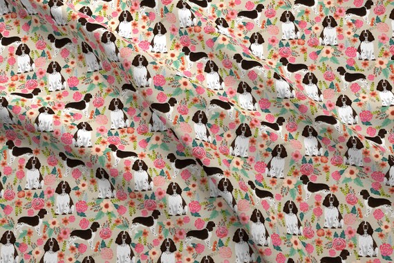 English Springer Spaniel Fabric English Springer Spaniel