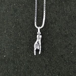 Italian hand charm | Etsy