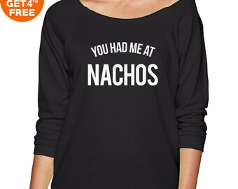 Funny nachos slogan | Etsy