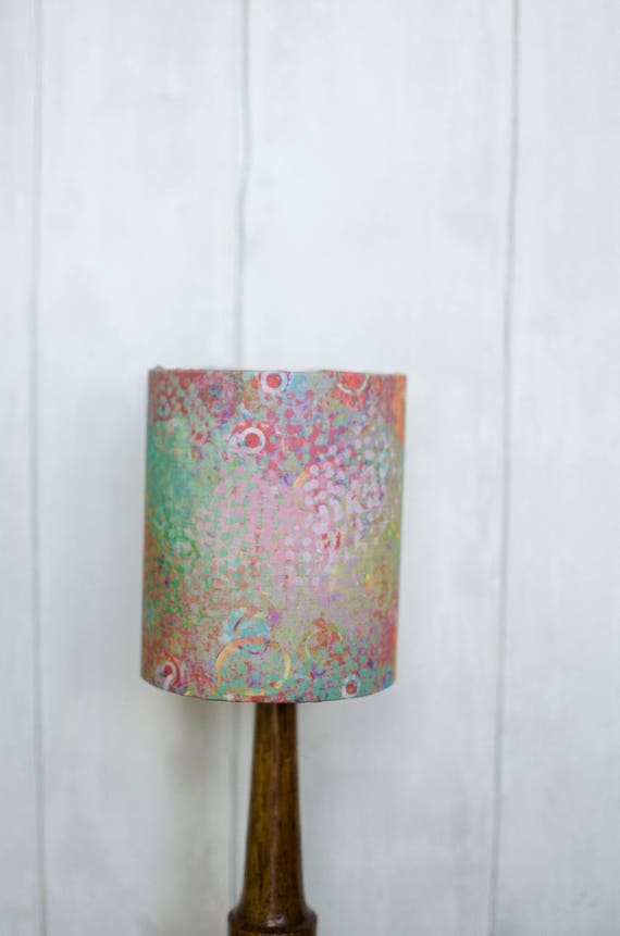 Statement lampshade Bright lampshade Green lamp shade