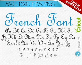 French alphabet | Etsy