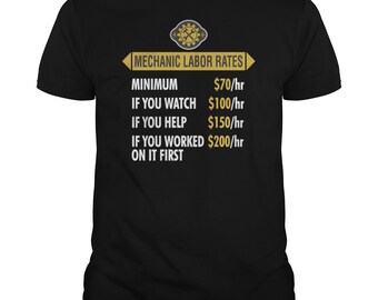 Mechanic t shirt | Etsy