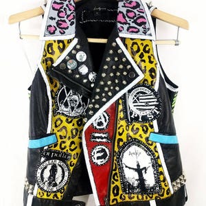 Punk rock jacket | Etsy
