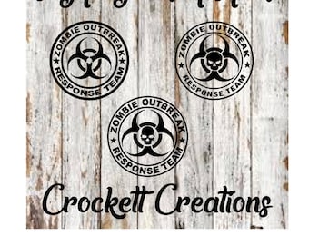 Zombie outbreak | Etsy