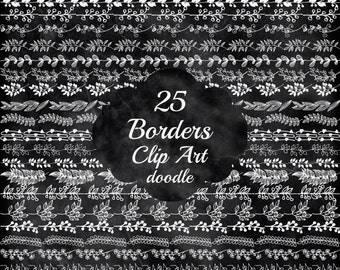 Chalkboard borders | Etsy