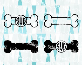 Dog bone svg | Etsy