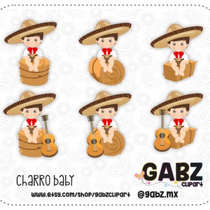 Charro clipart | Etsy