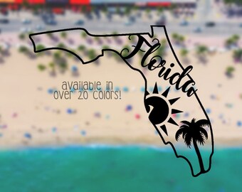 Florida decal | Etsy