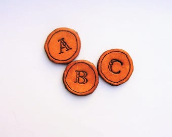 Alphabet magnets | Etsy