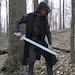 Hooded Ranger Surcoat Medieval Assassin Vest Mens Large One