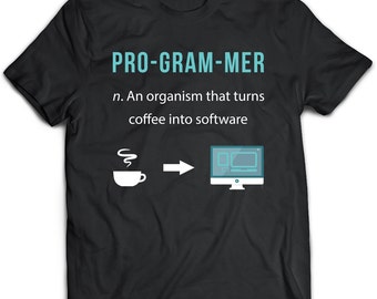 Programmer Mens Womens T-shirt geek gift father dad husband