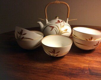 Japanese tea set | Etsy