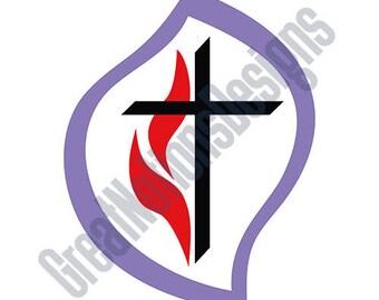 Methodist cross | Etsy