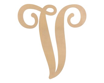 Monogram letter v | Etsy