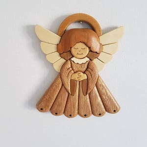 Angel intarsia | Etsy