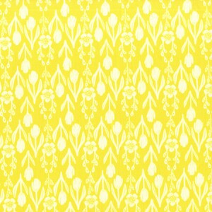 Yellow floral fabric | Etsy