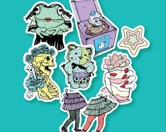 Indie stickers | Etsy