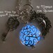 Magic Moon Key Glow Locket® Necklace