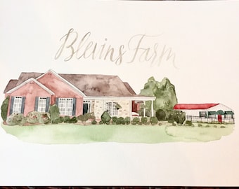 Watercolor Paintings | Etsy